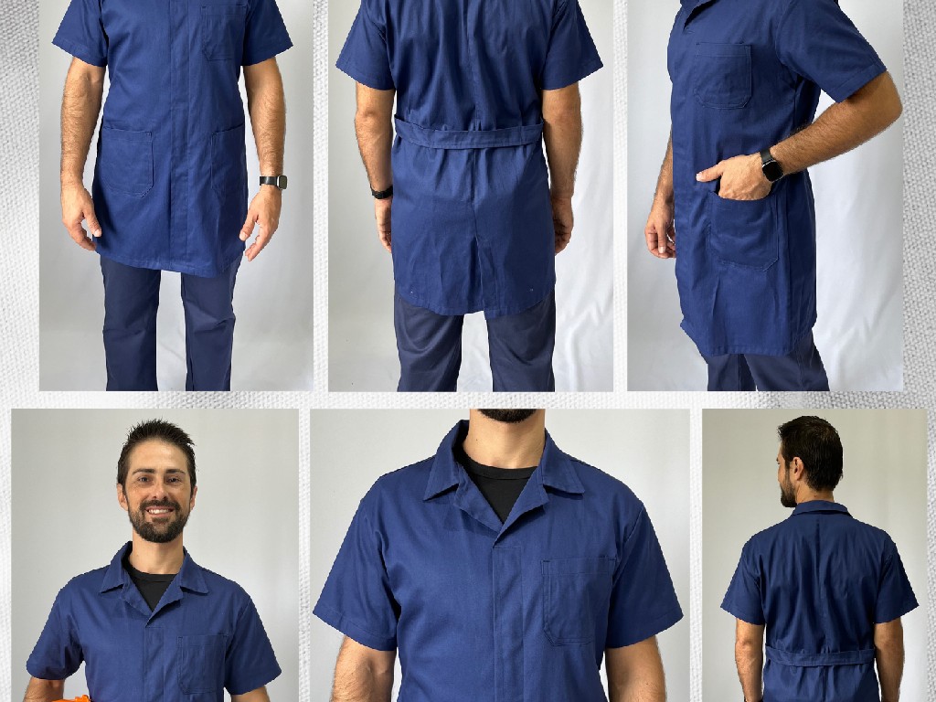Jaleco e Guarda-pó manga curta – Garcia Uniformes